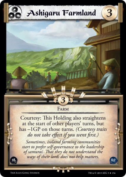 Ashigaru Farmland/card | L5r: Legend of the Five Rings Wiki | Fandom