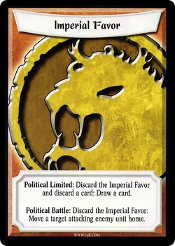 Imperial Favor/card | L5r: Legend of the Five Rings Wiki | Fandom
