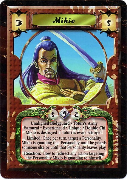 Mikio Exp/card | L5r: Legend of the Five Rings Wiki | Fandom