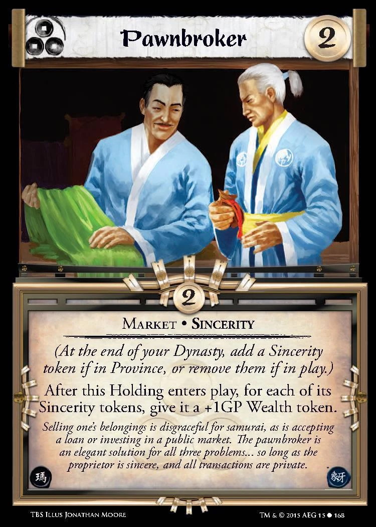 Pawnbroker/card | L5r: Legend of the Five Rings Wiki | Fandom