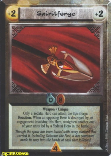 Spiritforge/card | L5r: Legend of the Five Rings Wiki | Fandom