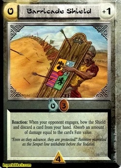 Barricade Shield/card | L5r: Legend of the Five Rings Wiki | Fandom