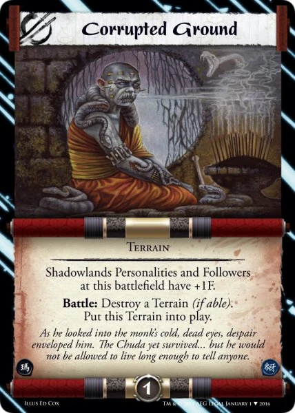Corrupted Ground/card3 | L5r: Legend of the Five Rings Wiki | Fandom