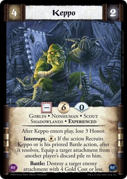 Keppo Exp/card | L5r: Legend of the Five Rings Wiki | Fandom