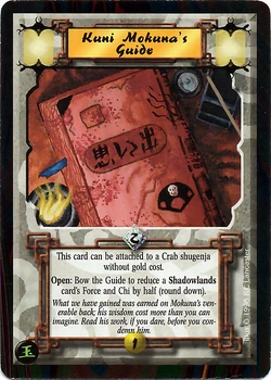 Kuni Mokuna's Guide/card | L5r: Legend of the Five Rings Wiki | Fandom