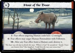 Hour of the Boar/card | L5r: Legend of the Five Rings Wiki | Fandom