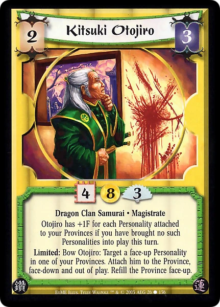 Kitsuki Otojiro/card | L5r: Legend of the Five Rings Wiki | Fandom