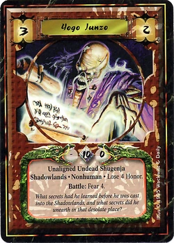 Yogo Junzo/card | L5r: Legend of the Five Rings Wiki | Fandom