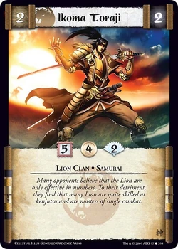Ikoma Toraji/card | L5r: Legend of the Five Rings Wiki | Fandom