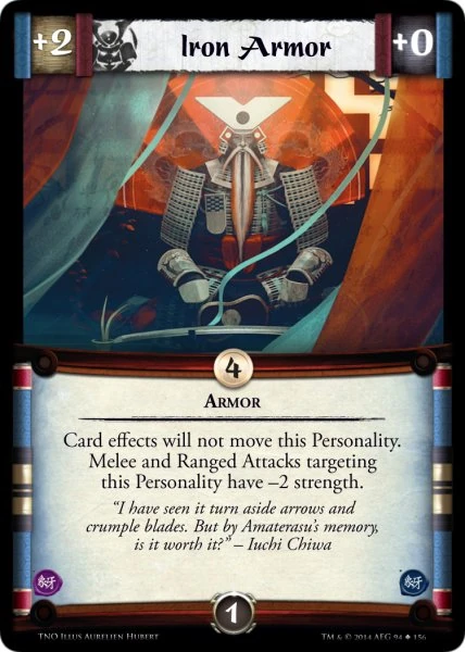 Iron Armor/card | L5r: Legend of the Five Rings Wiki | Fandom