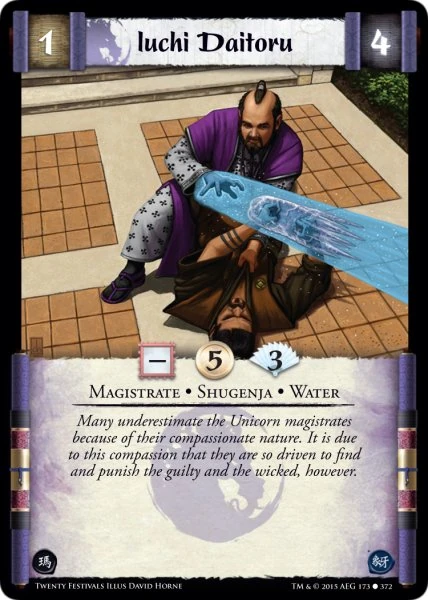 Iuchi Daitoru/card | L5r: Legend of the Five Rings Wiki | Fandom