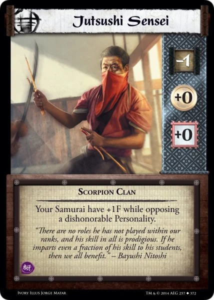 Jutsushi Sensei/card | L5r: Legend of the Five Rings Wiki | Fandom