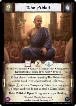 The Abbot/card | L5r: Legend of the Five Rings Wiki | Fandom