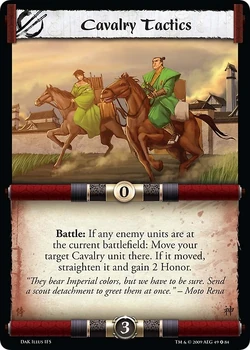 Cavalry Tactics/card | L5r: Legend of the Five Rings Wiki | Fandom
