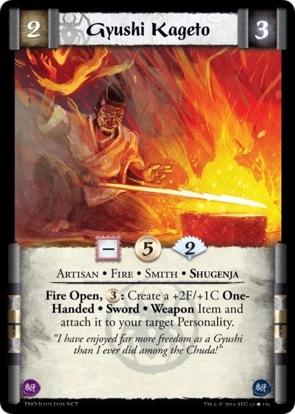 Gyushi Kageto/card | L5r: Legend of the Five Rings Wiki | Fandom