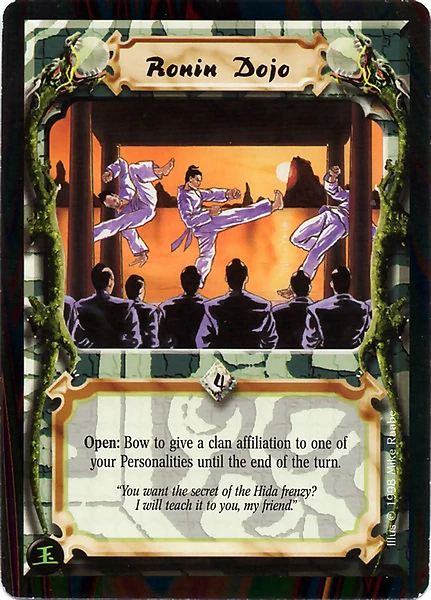 Ronin Dojo/card | L5r: Legend of the Five Rings Wiki | Fandom