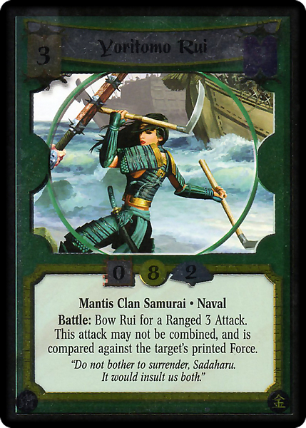Yoritomo Ruicard L5r Legend Of The Five Rings Wiki Fandom