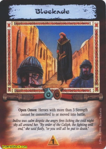 Blockade/card | L5r: Legend of the Five Rings Wiki | Fandom