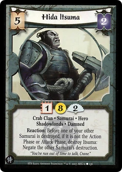 Hida Itsuma/card | L5r: Legend of the Five Rings Wiki | Fandom