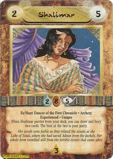 Shalimar Exp/card | L5r: Legend of the Five Rings Wiki | Fandom