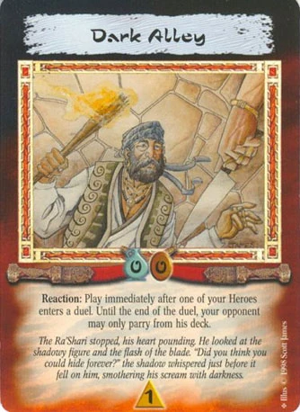 Dark Alley/card | L5r: Legend of the Five Rings Wiki | Fandom