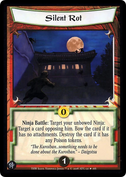 Silent Rot/card | L5r: Legend of the Five Rings Wiki | Fandom