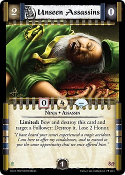 Unseen Assassins/card | L5r: Legend of the Five Rings Wiki | Fandom