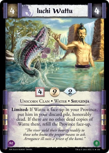 Iuchi Wattu/card | L5r: Legend of the Five Rings Wiki | Fandom