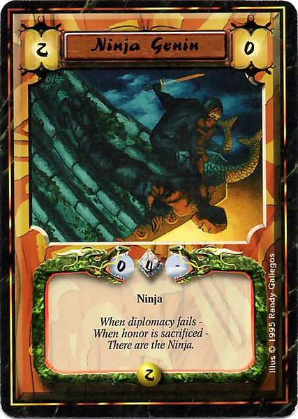 Ninja Genin/card | L5r: Legend of the Five Rings Wiki | Fandom