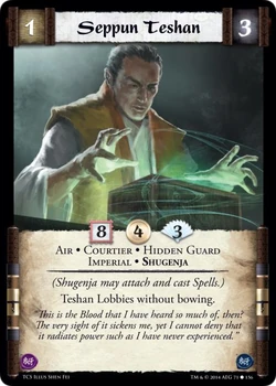 Seppun Teshan/card | L5r: Legend of the Five Rings Wiki | Fandom