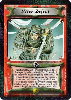 Utter Defeat/card | L5r: Legend of the Five Rings Wiki | Fandom