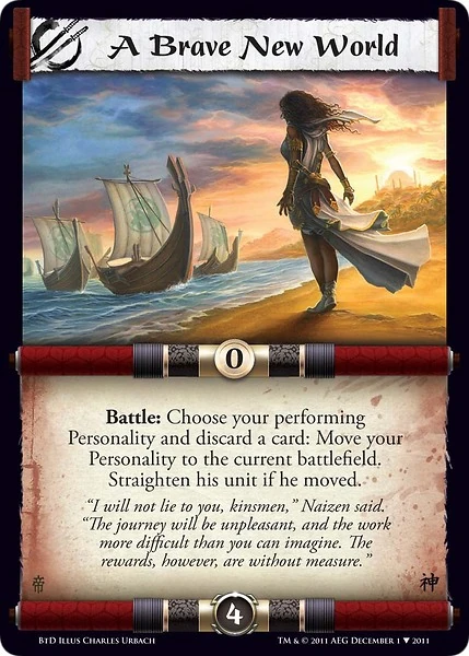 A Brave New World/card | L5r: Legend of the Five Rings Wiki | Fandom