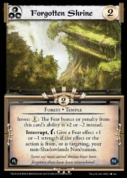 Forgotten Shrine/card | L5r: Legend of the Five Rings Wiki | Fandom