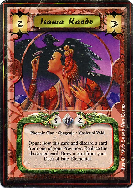Isawa Kaede/card | L5r: Legend of the Five Rings Wiki | Fandom