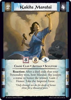 Kakita Maratai/card | L5r: Legend of the Five Rings Wiki | Fandom