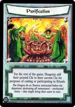 Purification (RoB)/card | L5r: Legend of the Five Rings Wiki | Fandom