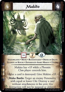 Makito/card | L5r: Legend of the Five Rings Wiki | Fandom
