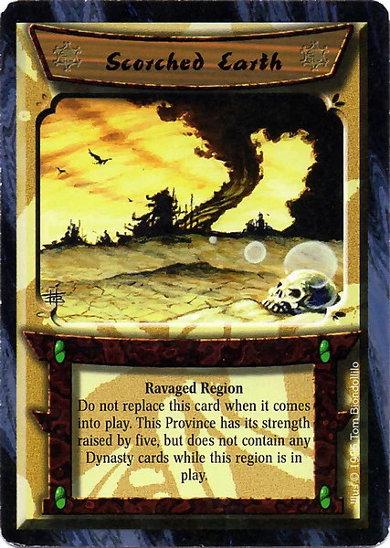 Scorched Earth/card | L5r: Legend of the Five Rings Wiki | Fandom