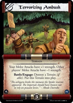 Terrorizing Ambush/card | L5r: Legend of the Five Rings Wiki | Fandom