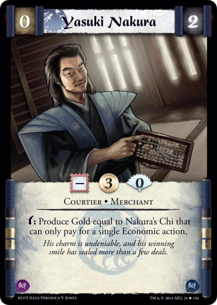 Yasuki Nakura/card | L5r: Legend of the Five Rings Wiki | Fandom