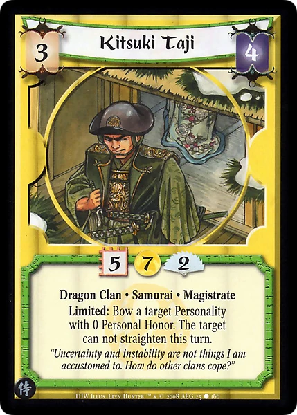 Kitsuki Taji/card | L5r: Legend of the Five Rings Wiki | Fandom