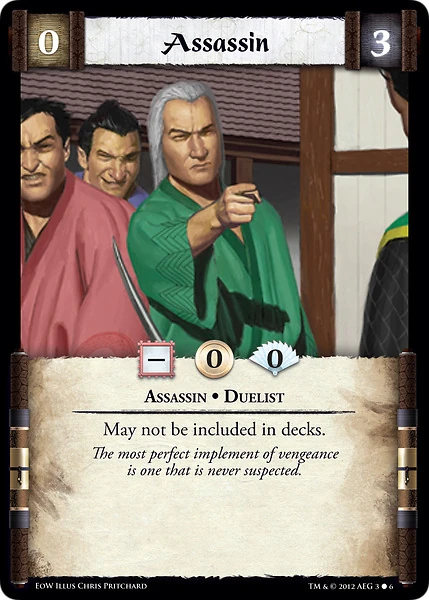 Assassin/card | L5r: Legend of the Five Rings Wiki | Fandom