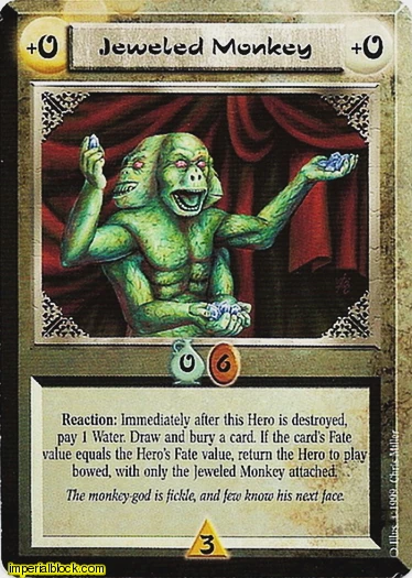 Jeweled Monkey/card | L5r: Legend of the Five Rings Wiki | Fandom
