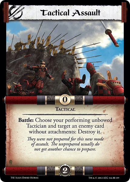 Tactical Assault/card | L5r: Legend of the Five Rings Wiki | Fandom