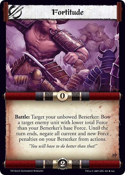 Fortitude/card | L5r: Legend of the Five Rings Wiki | Fandom