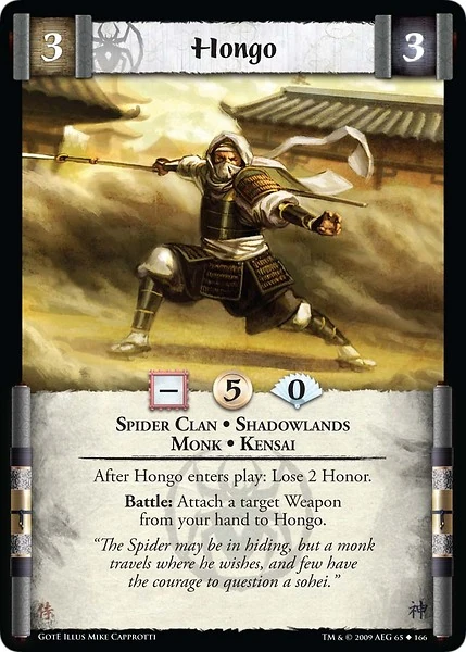 Hongo/card | L5r: Legend of the Five Rings Wiki | Fandom