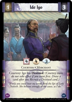 Ide Igo/card | L5r: Legend of the Five Rings Wiki | Fandom