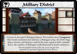 Military District/card | L5r: Legend of the Five Rings Wiki | Fandom