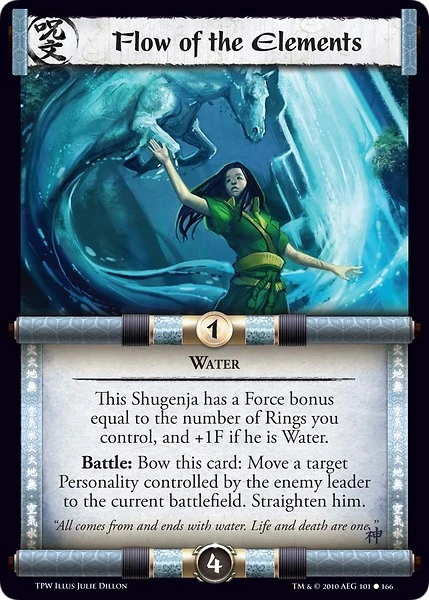 Flow of the Elements/card | L5r: Legend of the Five Rings Wiki | Fandom