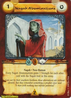 Nagah Abominations/card | L5r: Legend of the Five Rings Wiki | Fandom